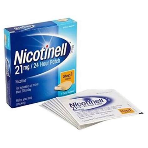 Nicotinell Nicotine Patch 21mg Quit Smoking Health And Nutrition Health