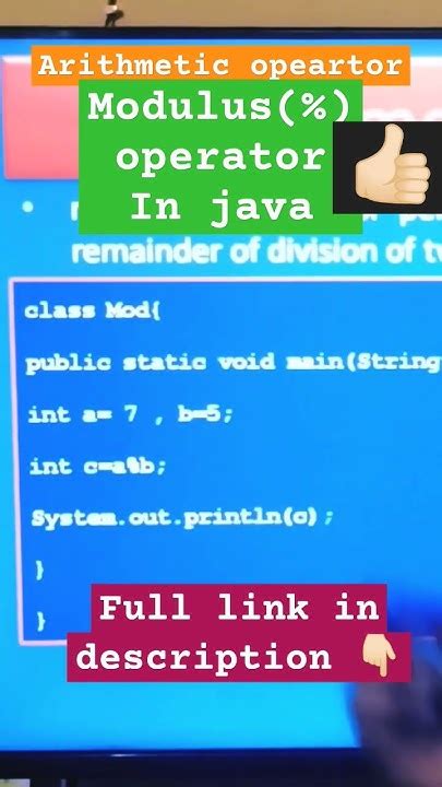 Lecture 8 Java Operators Arithmetic Operators Education Java