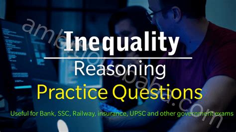 Inequality Reasoning Practice Questions Download Pdf