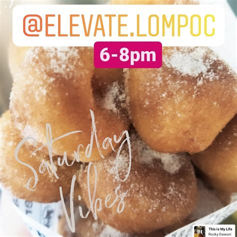 Crave Mini Donuts Saturday Night June 26th 6 8 Elevate Lompoc Facebook