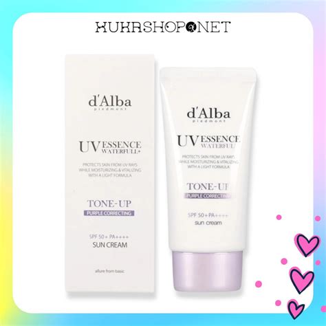 Kem Chống Nắng Dalba White Truffle Purple Tone Up Suncream 50ml Tím