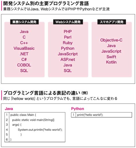 プログラミング言語は、どのように選ぶのですか Itsupplee