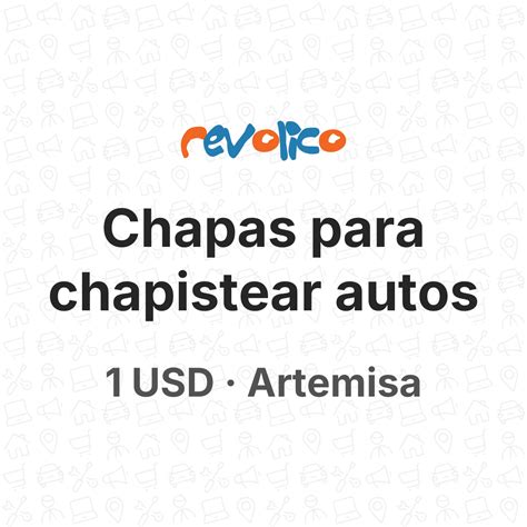 Chapas Para Chapistear Autos En Artemisa Cuba Revolico