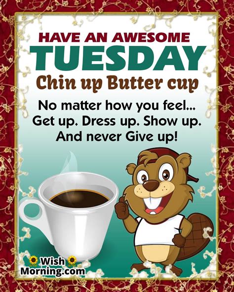 Tuesday Blessings Images Wish Morning