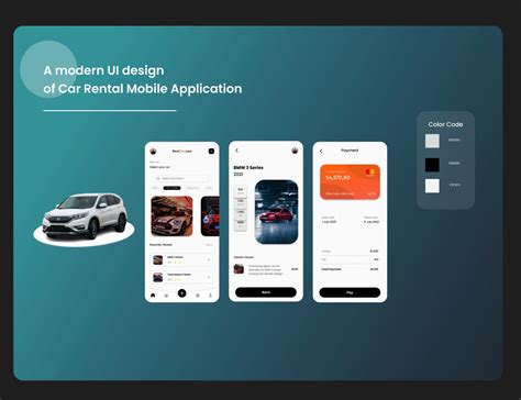 Ui Ux Car Trend Behance