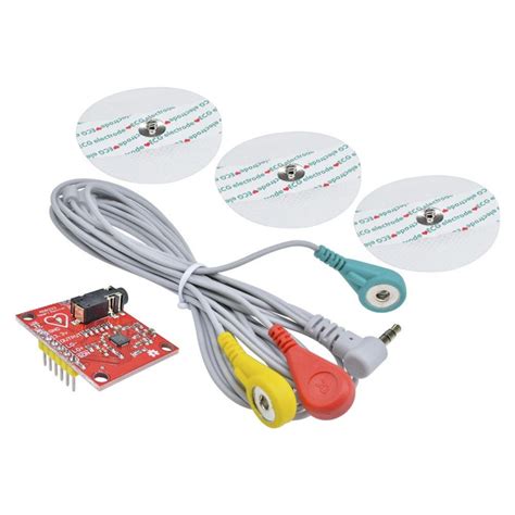 Ad8232 Ecg Monitor Sensor Module