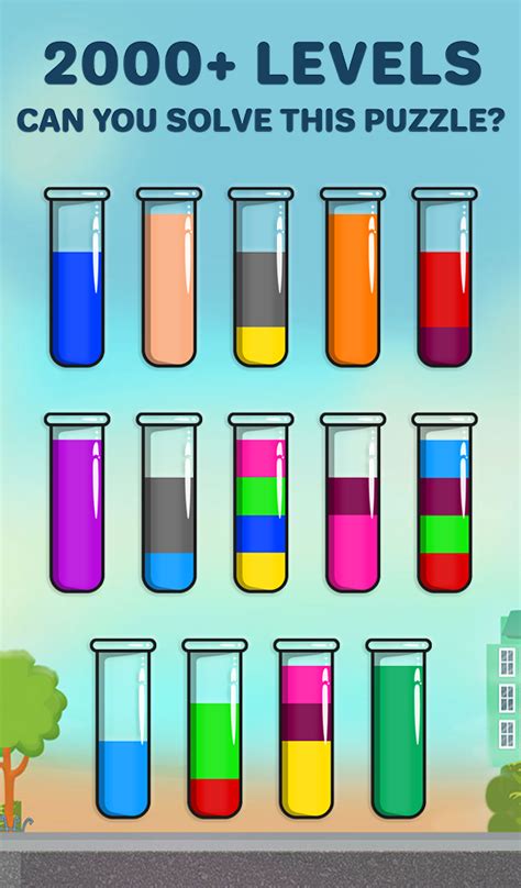 Color Water Sort Puzzle Liquid Sort Pouring Game For Android 無料・ダウンロード