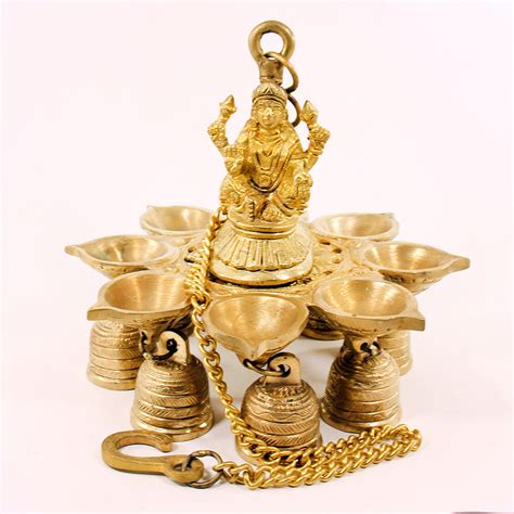 Олійна лампа з бронзи Лакшмі 21×21 см продаж ціна у Києві Церковне начиння від Інтернет