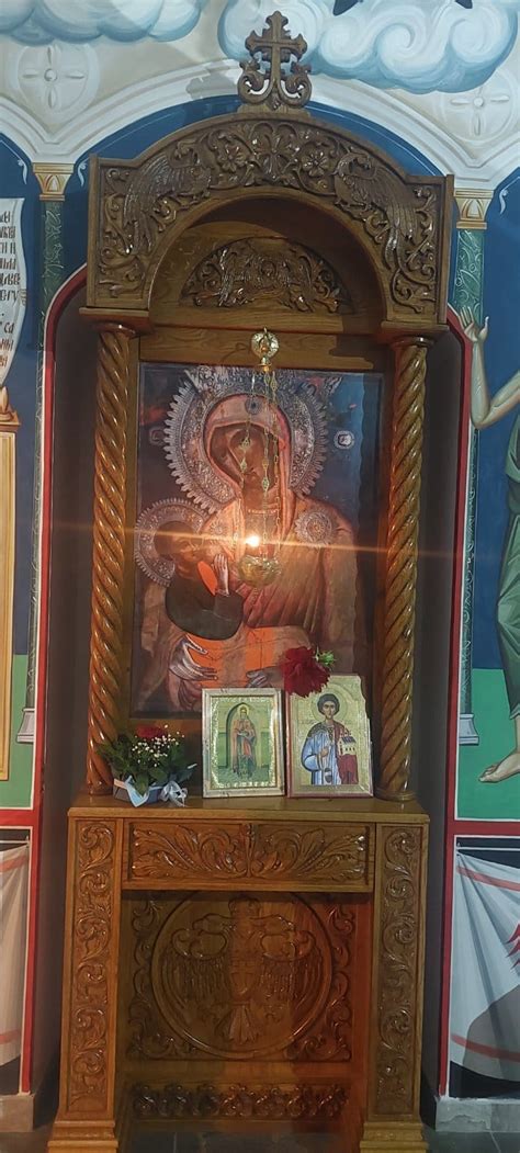 Икона Пресвете Богородице „МЛЕКОПИТАТЕЉНИЦА“ Манастир Карно