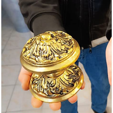 Antique Brass Door Knobs Etsy