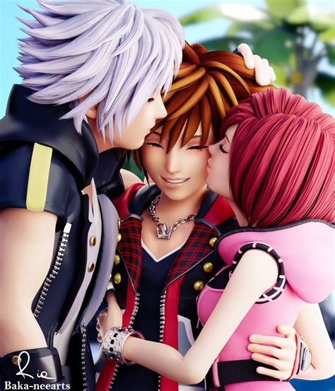 Sora Riku And Kairi