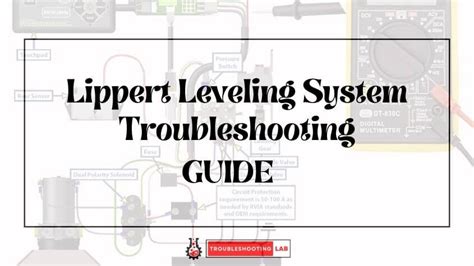 Lippert Leveling System Troubleshooting Expert Tips