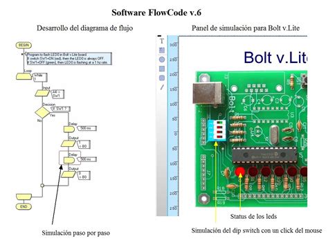 Flowcode Version 6 Software Interfaz Grafica Para Desarrollo De Aplicaciones Con Diagramas De