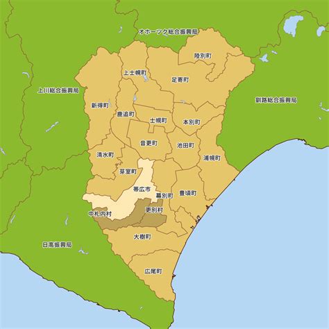 北海道十勝総合振興局の地図 Map It マップイット