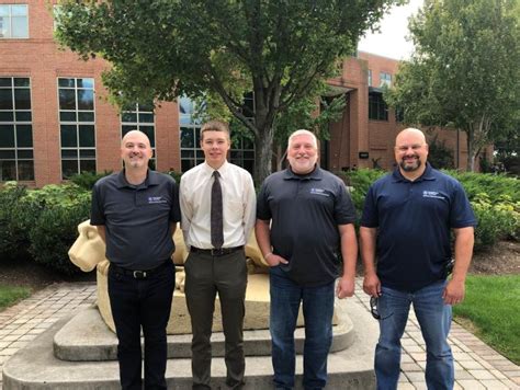 Craig Rosenberger Karl Miller And Scott Kupper Recently Met With Matt Ross Second From Left