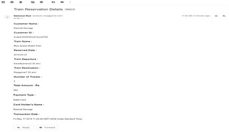 GitHub Ranmal Dewage Online Railway Reservation System A Web