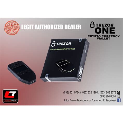 trezor one cryptocurrency hardware wallet shopee philippines
