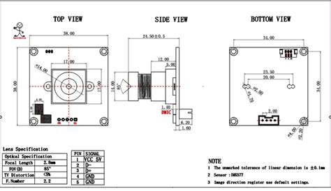 Imx577 12mp Cmos Sensor Mini Usb Hd Camera Module For Indoor Use