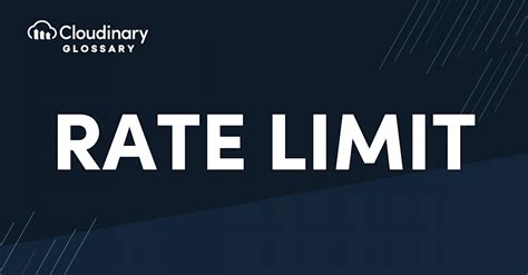 Rate Limit Cloudinary