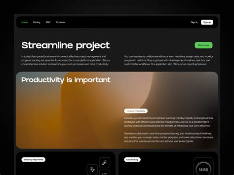 Streamline Project Management App