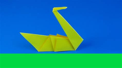 Оригамі Пелікан Як зробити пелікана з паперу Паперові птахи Оригами Пеликан Youtube