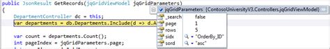 Asp Net MVC And JqGrid With C About Sorting Arnaldo Sandoval VbCity The NET Developer