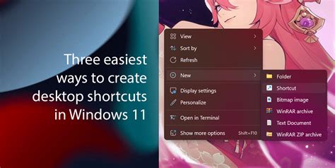 3 Easiest Ways To Create Desktop Shortcuts In Windows 11 Ithinkdifferent