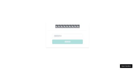 React Typescript App Codesandbox