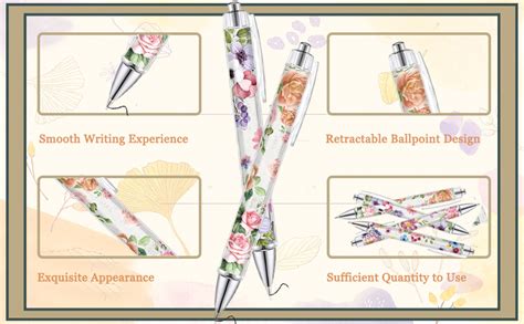 Maloki 12 Pcs Pretty Fancy Cute Funny Pens For Women St