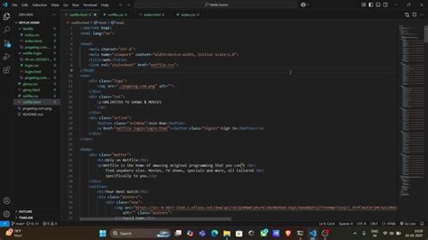Webdevelopment Html Css Netflixclone Techprojects Techwing