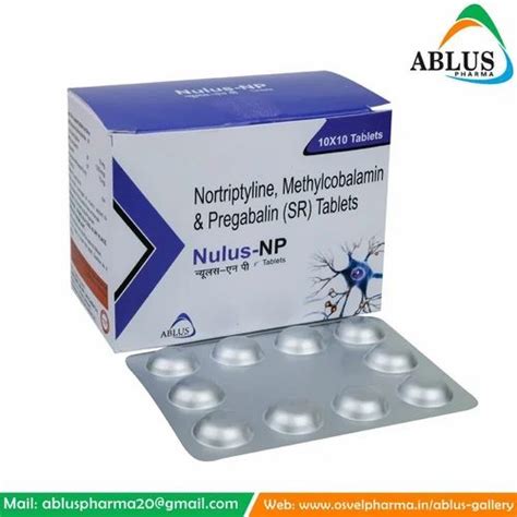 Pregabalin 75 Mg Nortryptiline 10 Mg Methylcobalamin 1500 Mg At Rs