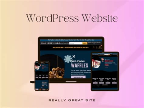 A Fully Responsive Wordpress Website Upwork