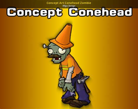 Plants Vszombies Conehead Zombie Characters