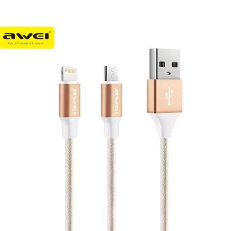 Awei Cl Mm In Multi Charging Quick Charge Fast Charger Cables Micro Usb Cable Lazada Ph
