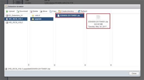 Upgrade Esxi 65 Version Using The Offline Bundle Vmscrub