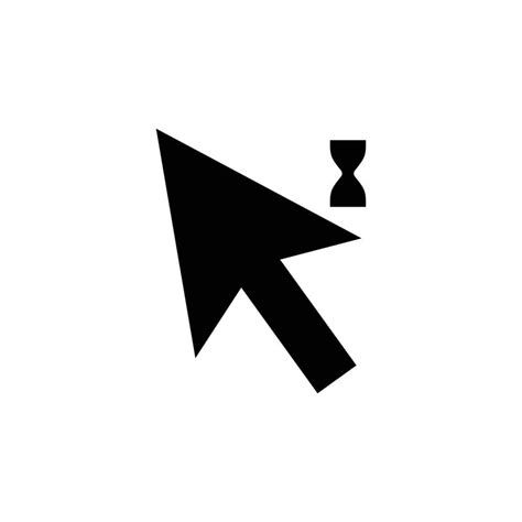 Pointer Selection Icon Vector Illustration On White Background Design
