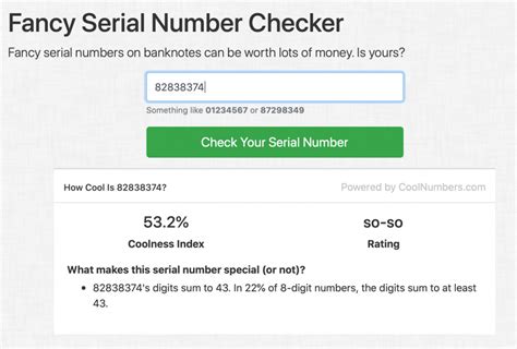 Fun With Serial Numbers Coin Collectors Blog