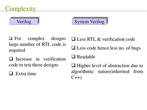 Ppt An Introduction To Systemverilog Powerpoint Presentation Free