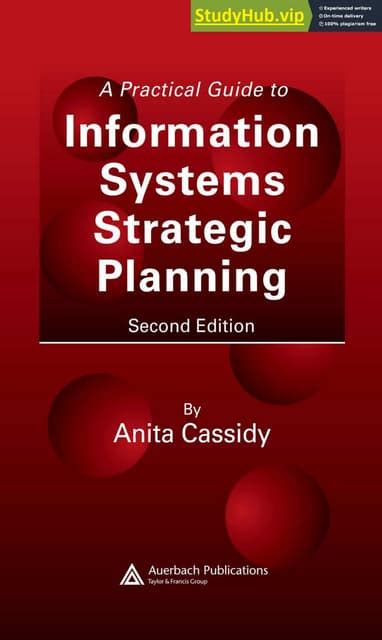 A Practical Guide To Information Systems Strategic Planning 2nd Edition Pdf