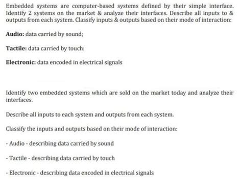 [solved] embedded systems are computer based syste solutioninn
