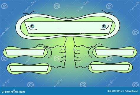Quiz Game Questions Or Test Menu Choice Templates With Answers Vector