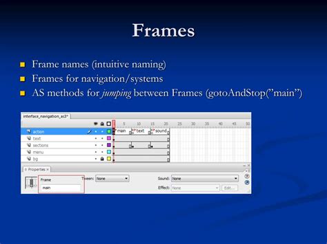 PPT ActionScript 3 0 Program Workspace Overview PowerPoint