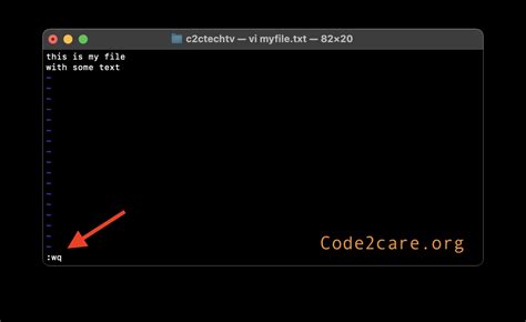How To Exit A File In Terminal Bashzsh Code2care