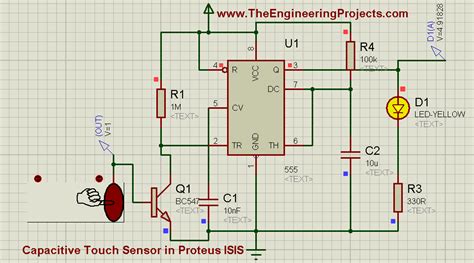How To Use Capacitive Touch Sensor In Proteus Isis Artofit