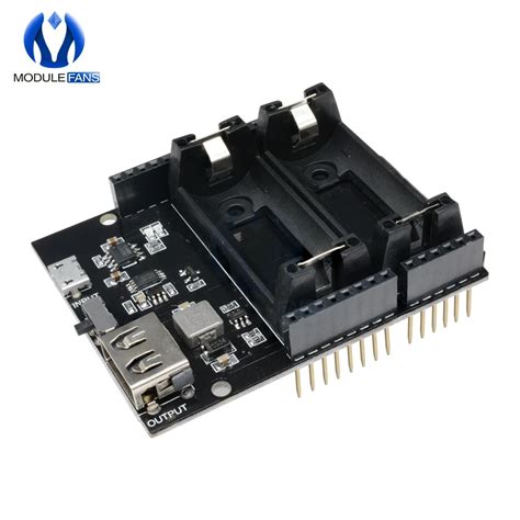 Buy Esp8266 Esp32 2 Double Dual 16340 Rechargeable