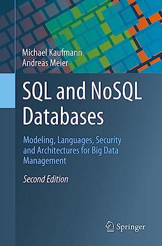 sql and nosql databases modeling languages security and