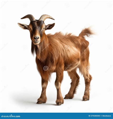 Realistic 3d Goat Clipart With Lively Facial Expressions Stock