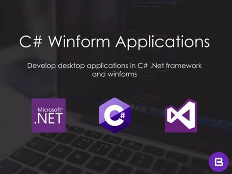 Develop Windows Desktop Applications In C Sharp Dotnet Wpf Winform By