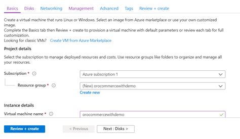 Azure Cloud Platform Orocommerce Orocrm And Oroplatform Documentation