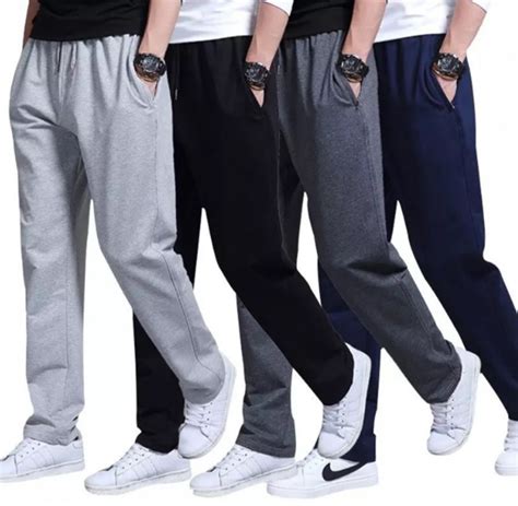 [4컬러 2사이즈] 일자핏트레이닝바지 남자 여자 일자핏 롱 트레이닝 팬츠 운동복 츄리닝 바지 남여공용 밴딩 츄리닝바지 트레이닝바지 일자바지 일자팬츠 남성츄리닝바지 여성츄리닝바지